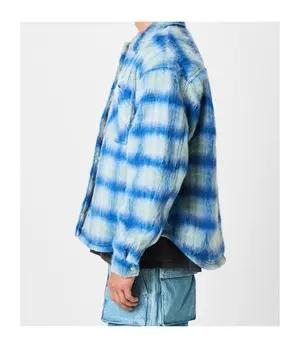 REPRESENT Plaid Shirt Jacket