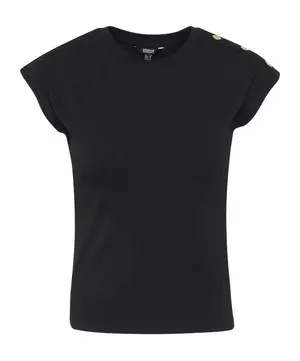 Barbour Priya Slim Fit T-shirt - Black