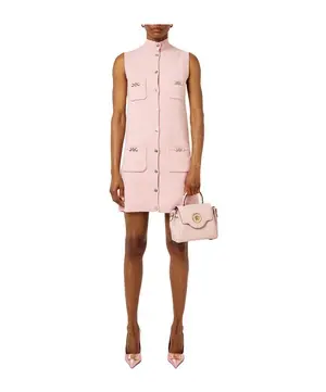 Versace Knit Medusa Mini Dress