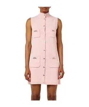 Versace Knit Medusa Mini Dress