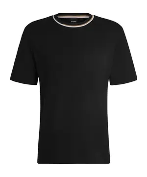 Hugo Boss Short-sleeve Crew-neck T-shirt - Black