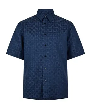 Givenchy Monogram Short Sleeve Shirt