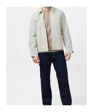 Rains Mito Overshirt - White