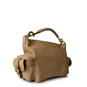 Chloé Leather Camera Bag With Detachable Strap - Black