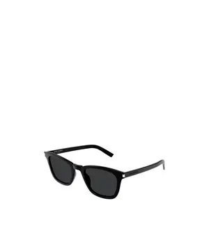 Saint Laurent Square Logo Sunglasses