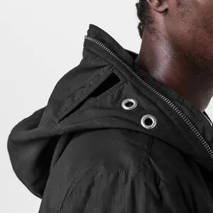 Rick Owens Versatile Zip-up Hooded Casual Jacket