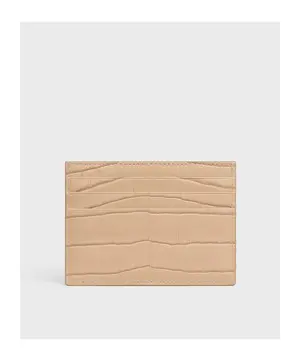 Celine Card Holder Triomphe In Niloticus Crocodile