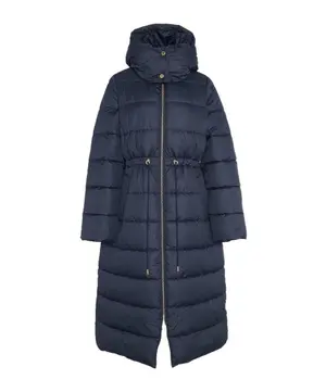 Barbour Quilted Hooded Jacket - Navy
