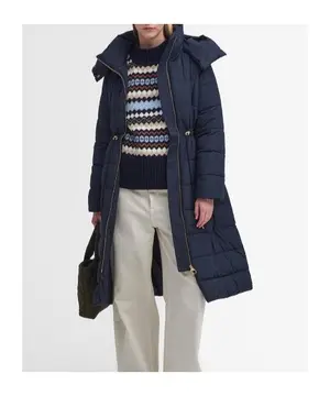 Barbour Long-sleeved Hooded Cotton Jacket