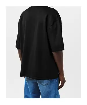 AMI Paris Knitted Short-sleeved Polo Shirt