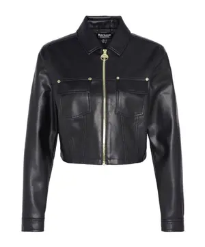 Barbour Aria Faux-leather Jacket