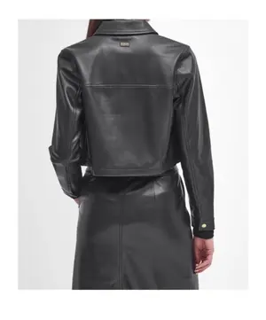 Barbour Aria Faux-leather Jacket