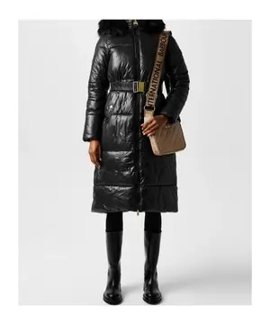 Barbour Saskia Longline Puffer Jacket With Hood