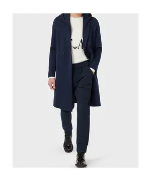 Emporio Armani Hooded Trench Coat