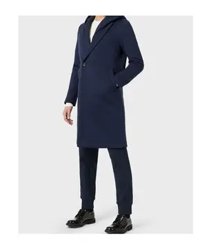 Emporio Armani Hooded Trench Coat