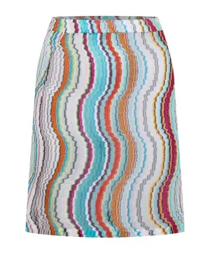 MISSONI Colorful Printed Midi Skirt