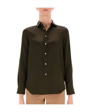 Polo Ralph Lauren Button-up Silk Shirt