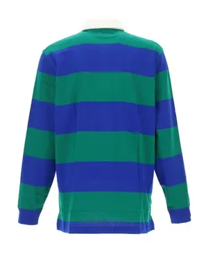 Polo Ralph Lauren Striped Logo-embroidered Rugby Shirt