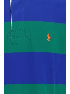Polo Ralph Lauren Striped Logo-embroidered Rugby Shirt
