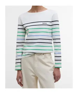 Barbour Hawkins Striped Long Sleeve Top