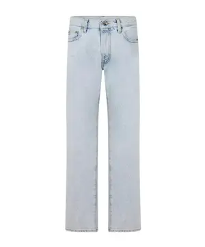 Off-White Diagonal Slim Jeans