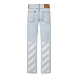 Off-White Diagonal Slim Jeans