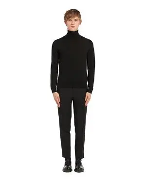 Prada Turtleneck Knitted Pullover
