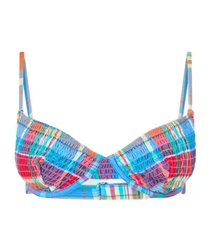 Polo Ralph Lauren Polo Ralph Lauren Printed Bikini Top Blue