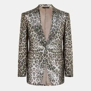 TOM FORD Leopard Print Blazer