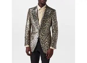 TOM FORD Leopard Print Blazer