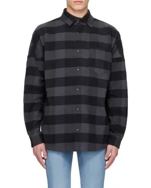 Palm Angels Checked Button-up Shirt