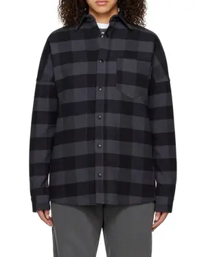 Palm Angels Checked Button-up Shirt