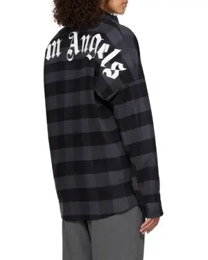 Palm Angels Checked Button-up Shirt