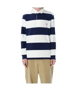Polo Ralph Lauren Polo Pony Stripe-print Polo Top