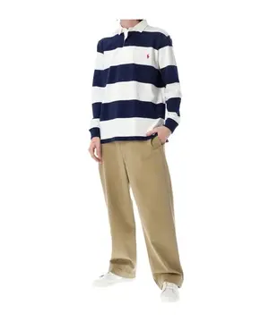 Polo Ralph Lauren Polo Pony Stripe-print Polo Top