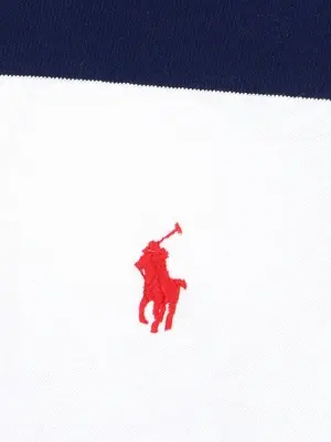 Polo Ralph Lauren Polo Pony Stripe-print Polo Top