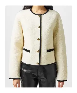 ANINE BING Long Sleeve Casual Jacket