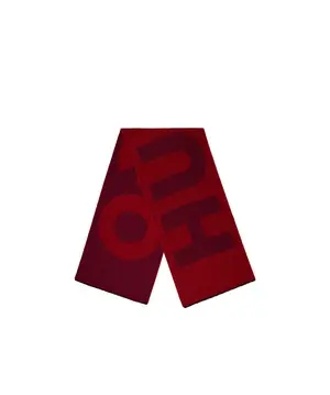 Hugo Boss Medium Thickness Scarf - Red