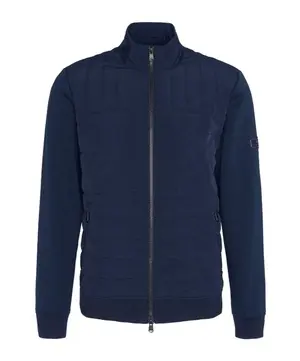 Barbour Counter Quilted Sweatshirt - Navy