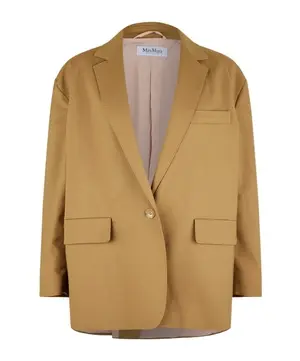 Max Mara Oversized Monica Blazer - Nude