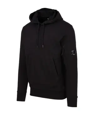 C.P. COMPANY Logo Plaque Drawstring Hoodie