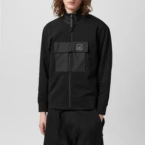 C.P. COMPANY Color-blocked Stand-collar Zip-up Functional Casual Jacket