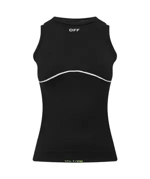 Off-White Seamless Vest - Black