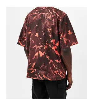 Stone Island Camo Short Sleeve Shirt - Black