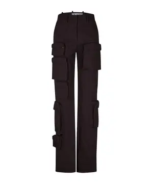 Off-White Multi Pocket Cargo Trousers - Black