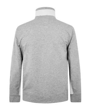 C.P. COMPANY Grey Color-blocked Stand-collar Zip-up Sports Jacket