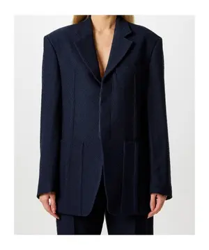 Jacquemus Long-sleeved Blazer With Patch Pockets