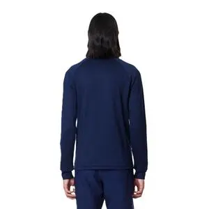 Lacoste Half-zip Stand Collar Raglan Long Sleeve Top