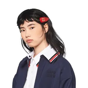 Miu Miu Patent Leather Hair Clip