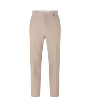 Hugo Boss Slim-fit Suit Trousers - Nude